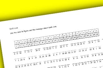 Free Printable: John 3:16-17 Worksheet