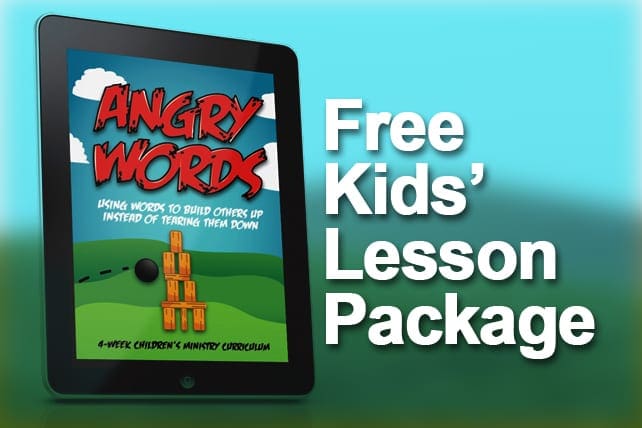 Free Kids' Lesson Package: "Angry Words"