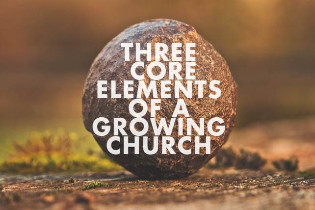 Three Core Elements of a Growing Church