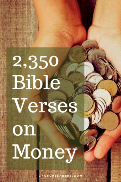 2,350 Bible Verses on Money