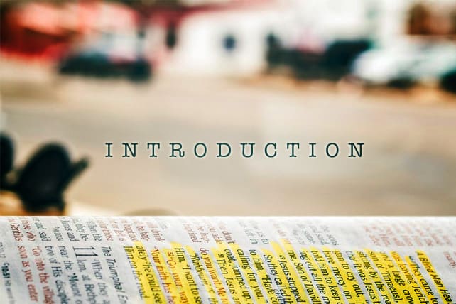 What a Good Sermon Introduction Looks Like and What it Does