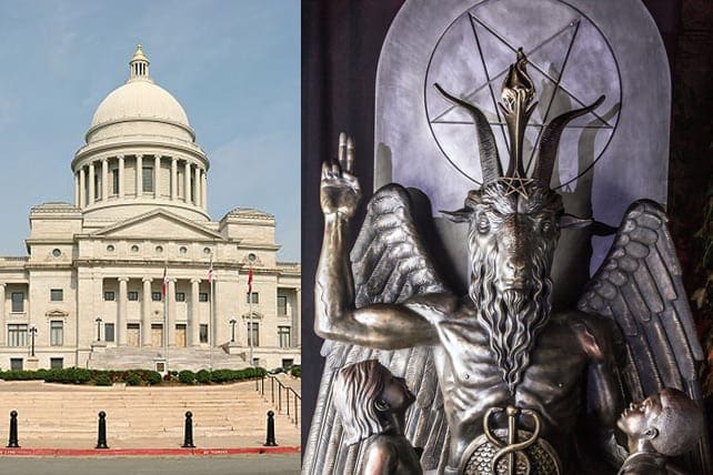 Satanic Temple Unveils Disturbing Statue at Arkansas Capitol