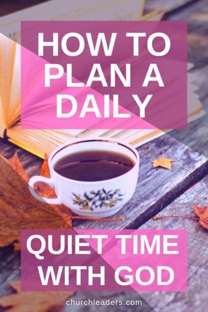 6 Elements of Daily Prayer Time With God