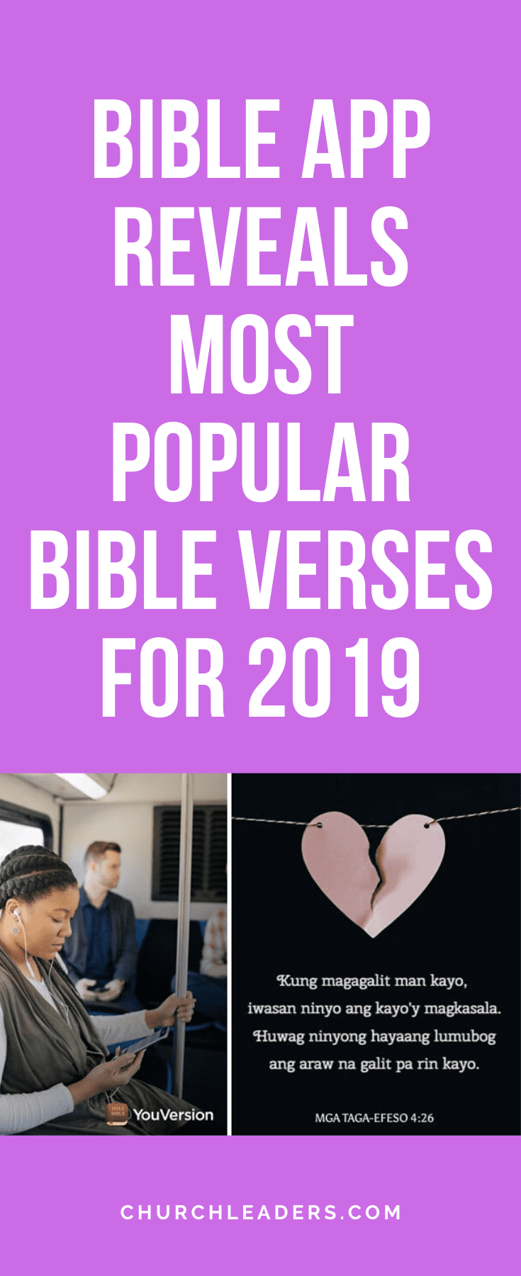 Bible App Reveals Most Popular Bible Verses for 2019