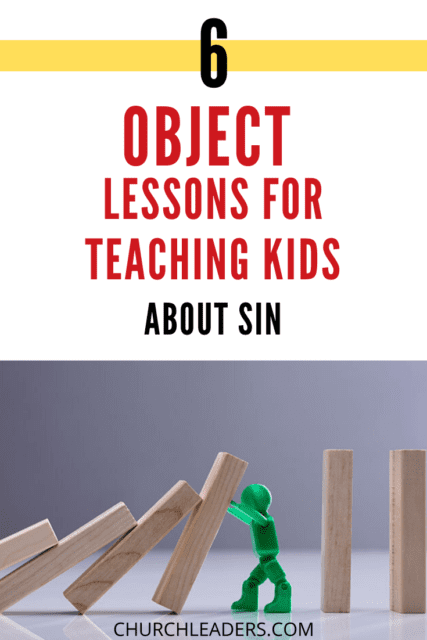 Object Lesson About Sin: 6 Ideas Tailored to Children