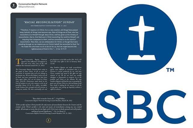 SBC’s ‘Racial Reconciliation Sunday’ Condemned By Conservative Baptist ...