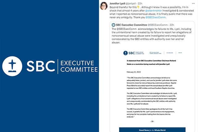SBC Leadership Apologizes to Sexual Abuse Survivor; Admits Failure to ...