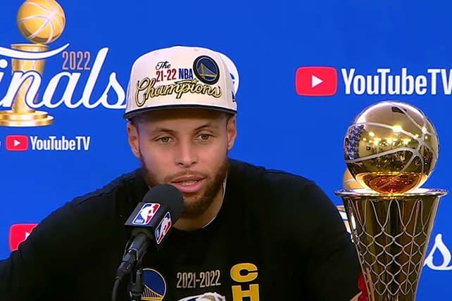'God Is Great': NBA Finals MVP Steph Curry Gives Glory to God After ...
