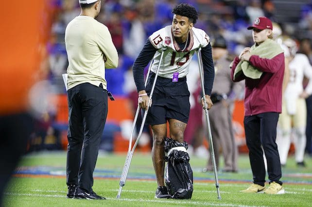 Florida State QB Jordan Travis Focuses on God’s Plan Despite Injury and ...