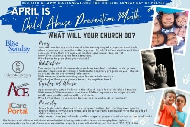 Blue Sunday: Churches Lead the Charge in the Fight Against Child Abuse
