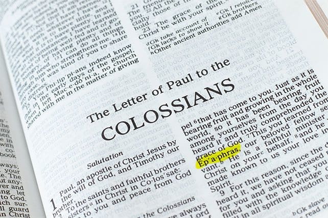 What Epaphras has to Teach Us About Small Groups