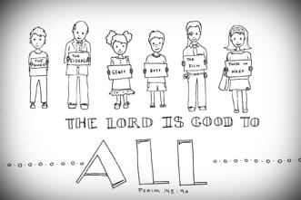 Free Printable: "The Lord is Good to All" Coloring Page